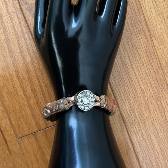 Jewelry | Vintage Leather Toggle Braided Bracelet | Poshmark